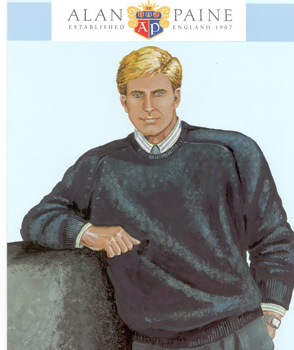 Alan Paine Sweater Collection from Dann