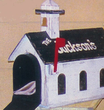 Rustic Country Personalized Mailboxes from Dann